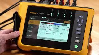 Advanced Power Quality Analysis Using Fluke Energy Analyze Plus Software